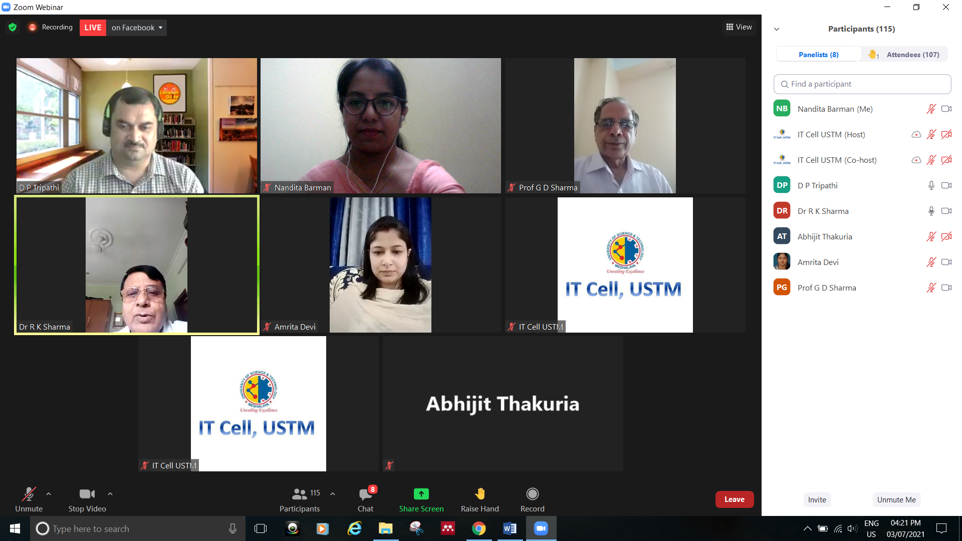 Two Days Virtual Workshop on “Learn Google Applications- Through Live ...